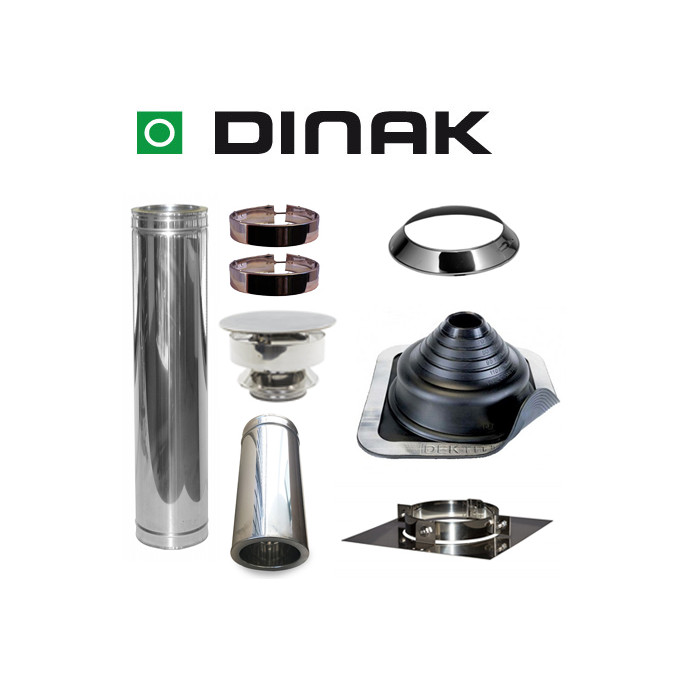 Set EPDM ejot Ø80mm DINAK met nibus en vloersteun | 123rookkanaal