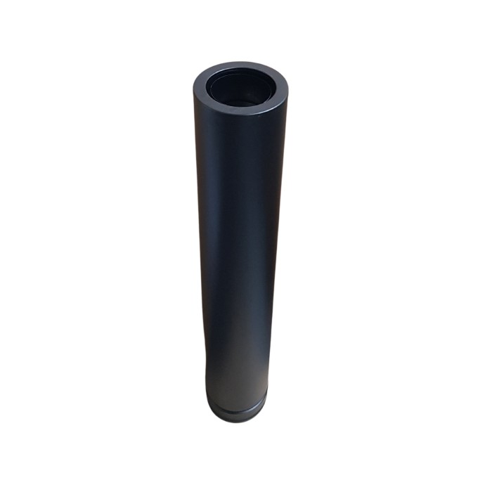 DINAK DW Black pellet nisbus L:100cm dubbelwandig rookkanaal Ø80mm ...
