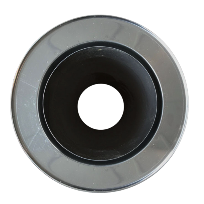 Wanddoorvoer met nisbus L:500mm dubbelwandig rookkanaal Ø180mm Prof...